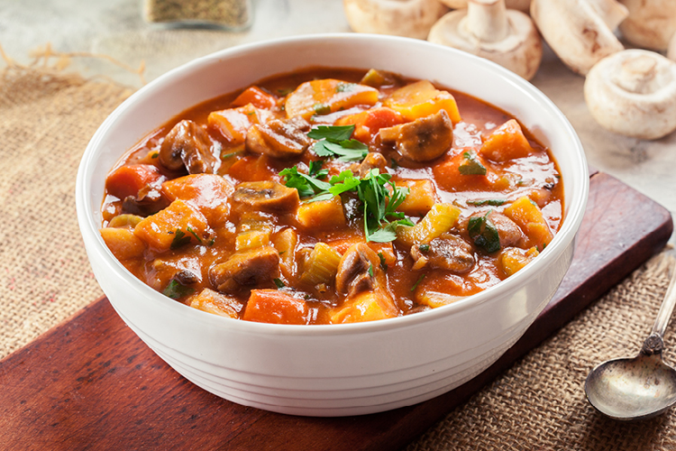 Vegan Mushroom Potjie Recipe - Medshield Movement