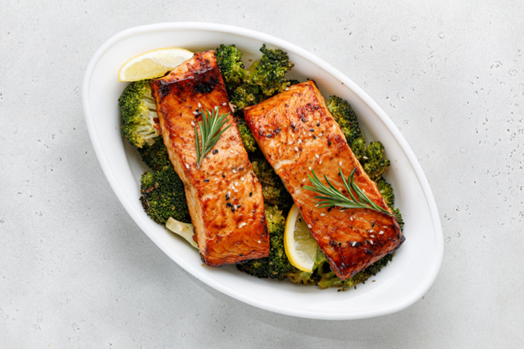 Low-Carb, High-Protein Broccoli And Trout Week-Night Dinner - Medshield ...